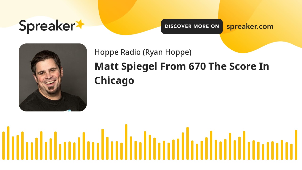 Matt Spiegel - 670 The Score Contract, Net Worth, Detailed Information ...
