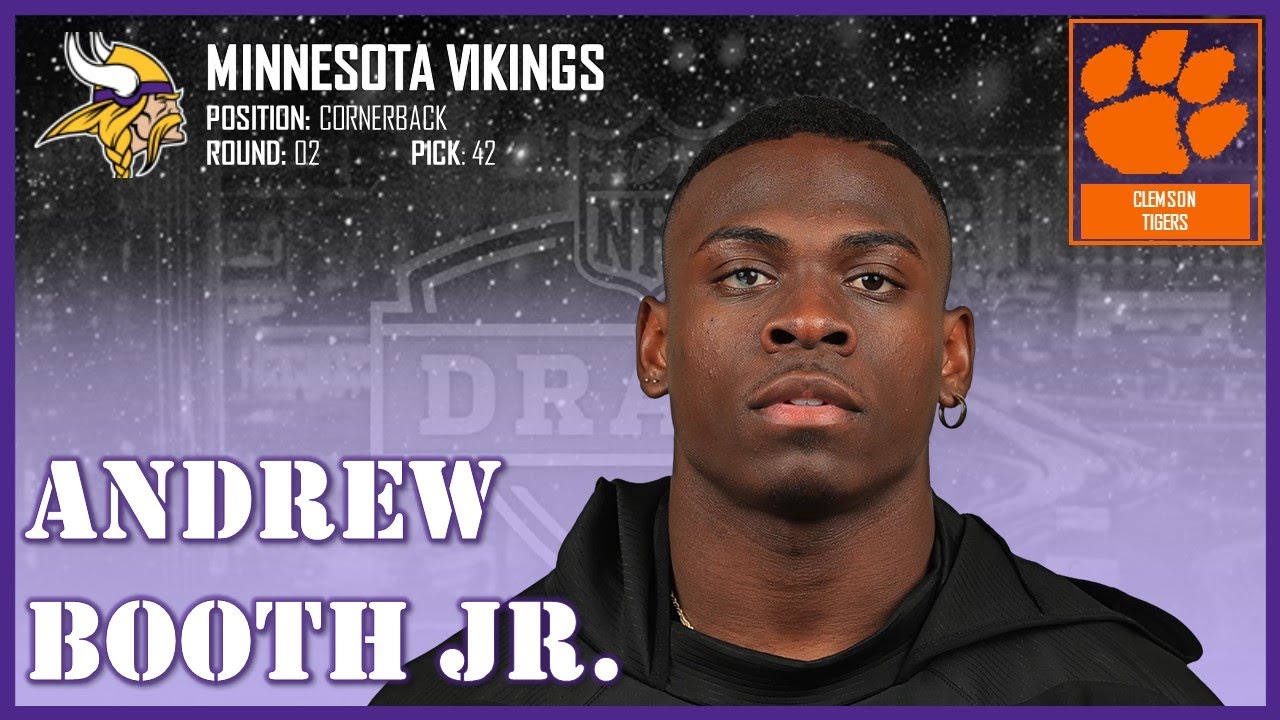 Andrew Booth Jr - Minnesota Vikings Net Worth, Contract, Detailed ...