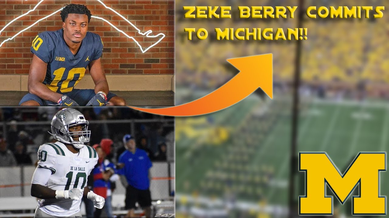 Zeke Berry - Michigan NIL Deals, Net Worth, Player Information ...