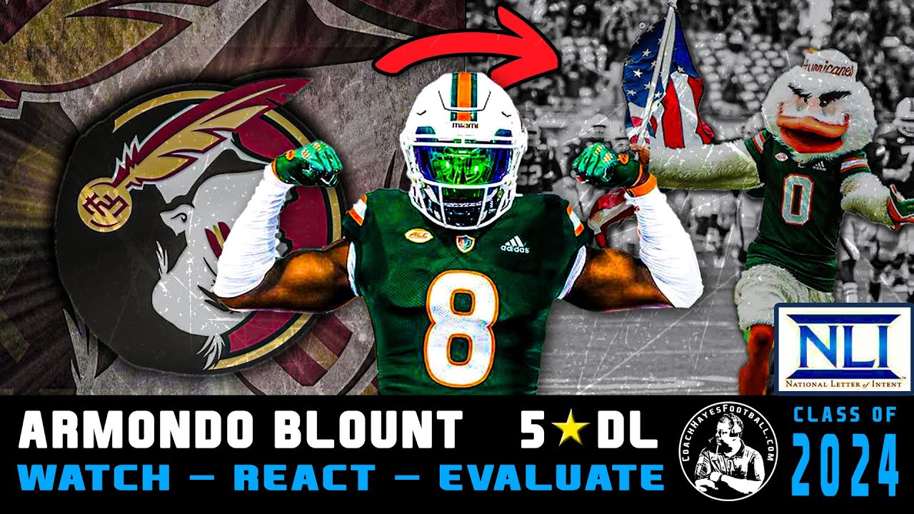 Armondo Blount - Miami (FL) NIL Deals, Net Worth, Player Information ...