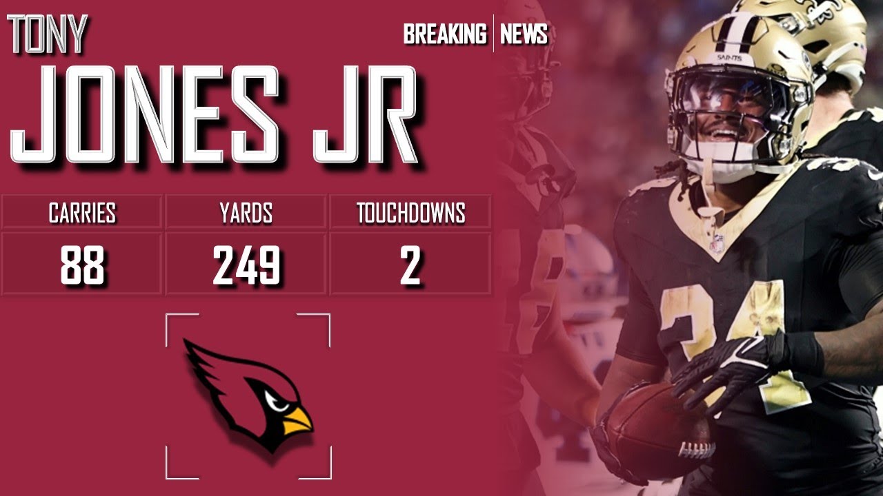 Tony Jones Jr - Arizona Cardinals Net Worth, Contract, Detailed ...