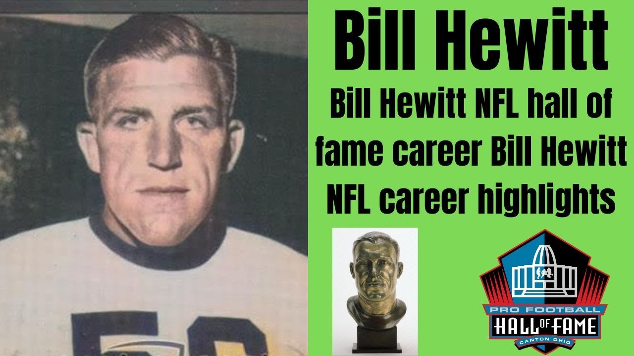 Bill Hewitt - Football Hall of Famer: Net Worth, Detailed Information - CollegeNetWorth.com