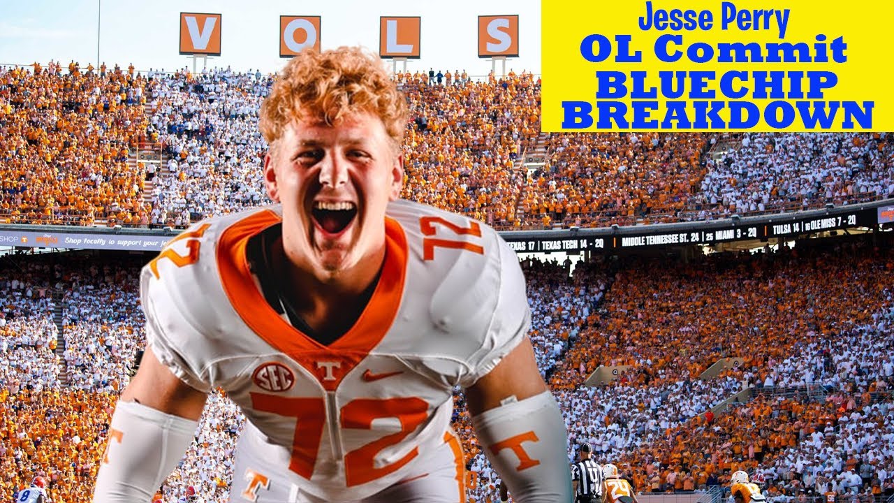 Jesse Perry - Tennessee NIL Deals, Net Worth, Player Information ...