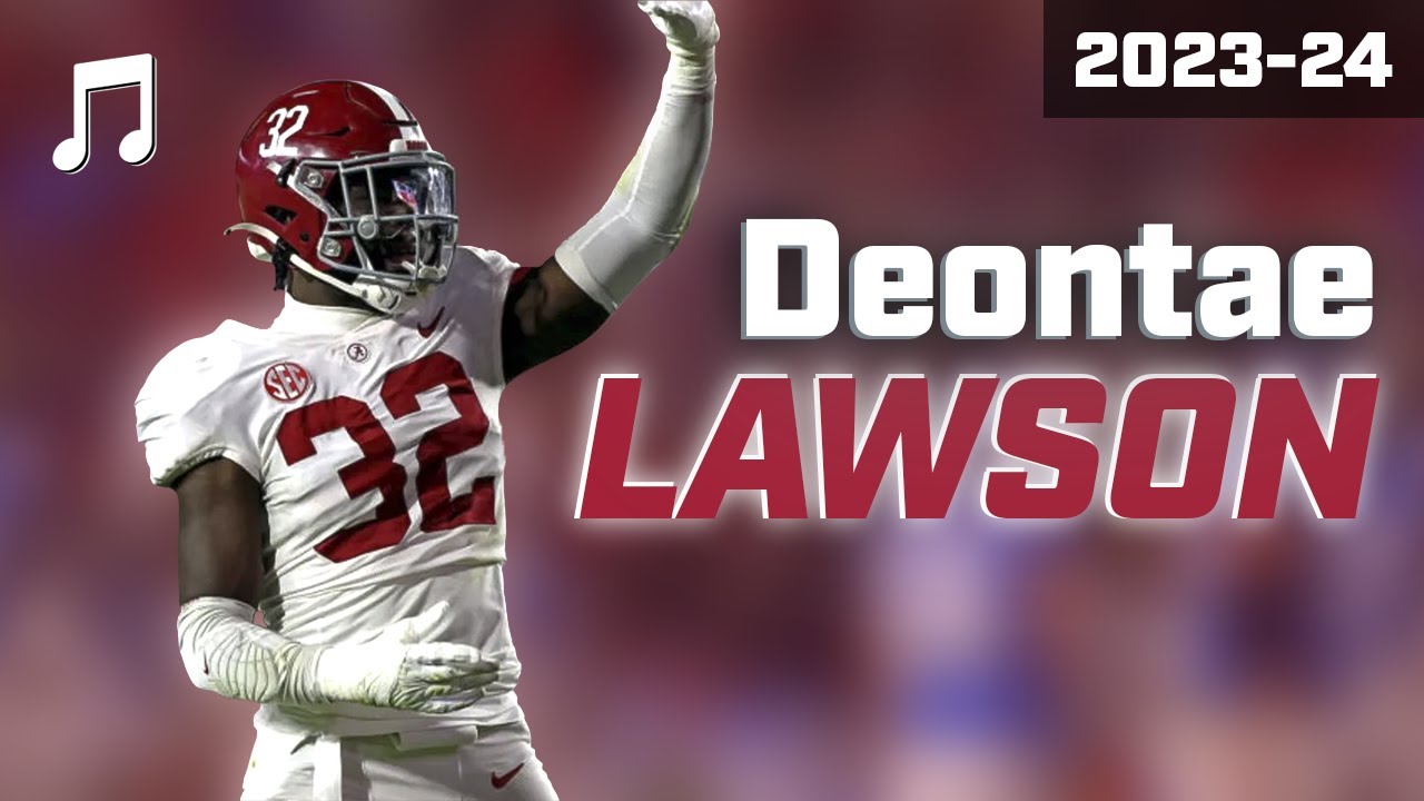 Deontae Lawson - Alabama NIL Deals, Net Worth, Player Information ...