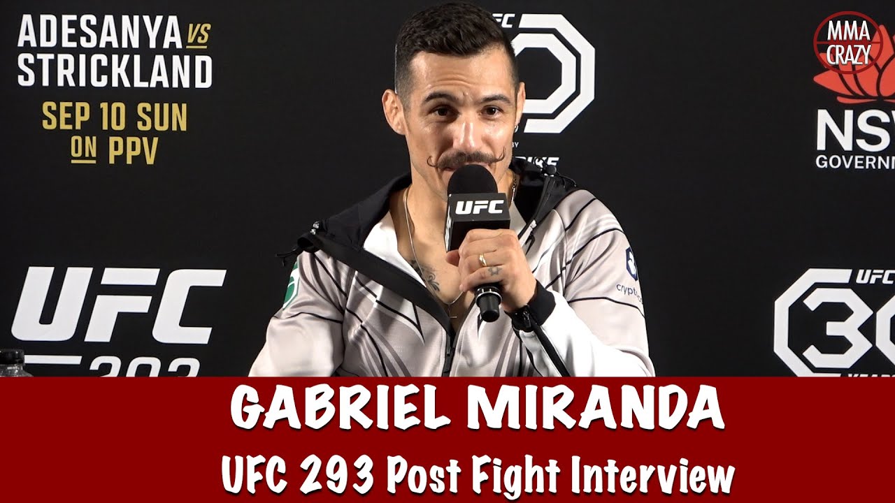Gabriel Miranda MMA - Net Worth, Contract, Detailed Information ...