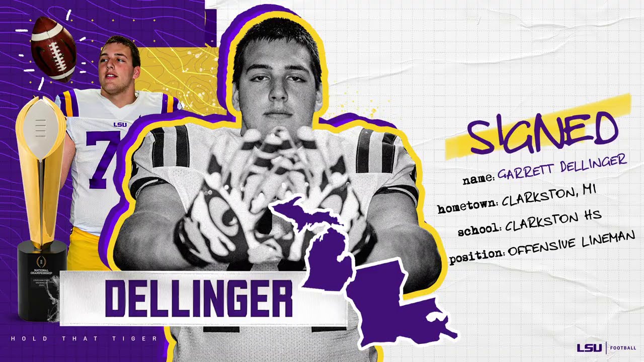 Garrett Dellinger - LSU NIL Deals, Net Worth, Player Information ...