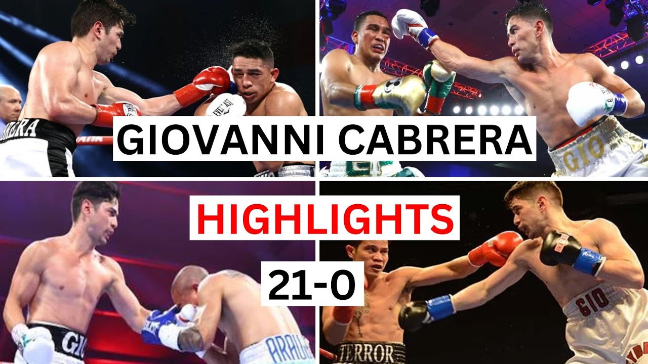 Giovanni Cabrera Boxing - Net Worth, Contract, Detailed Information ...