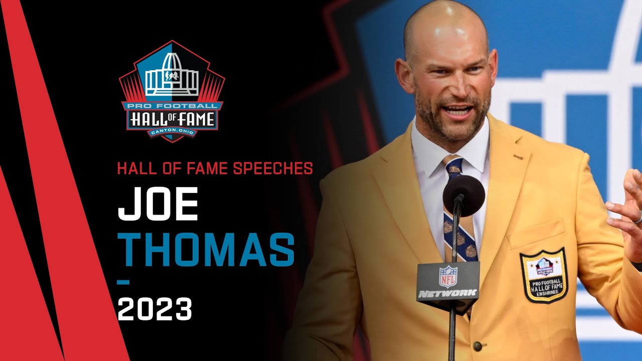 Joe Thomas - Football Hall of Famer: Net Worth, Detailed Information - CollegeNetWorth.com