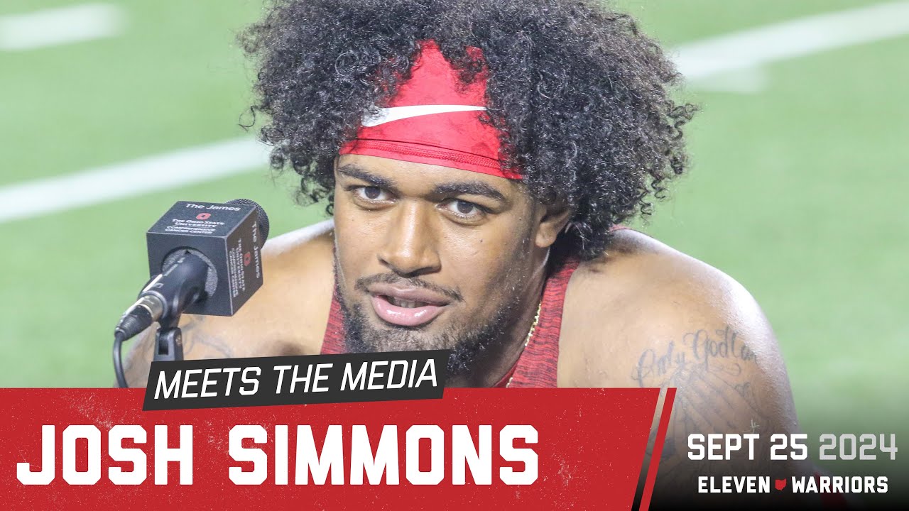 Josh Simmons - Ohio State NIL Deals, Net Worth, Player Information - CollegeNetWorth.com