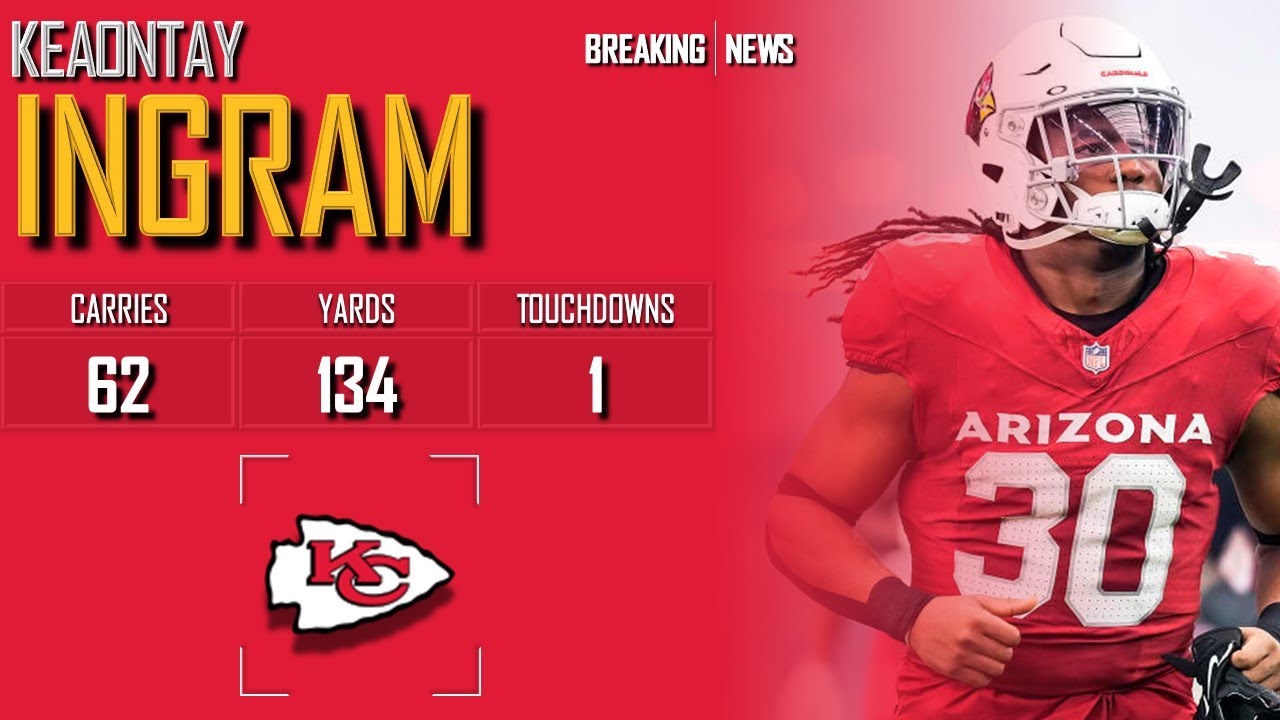 Keaontay Ingram - Kansas City Chiefs Net Worth, Contract, Detailed ...