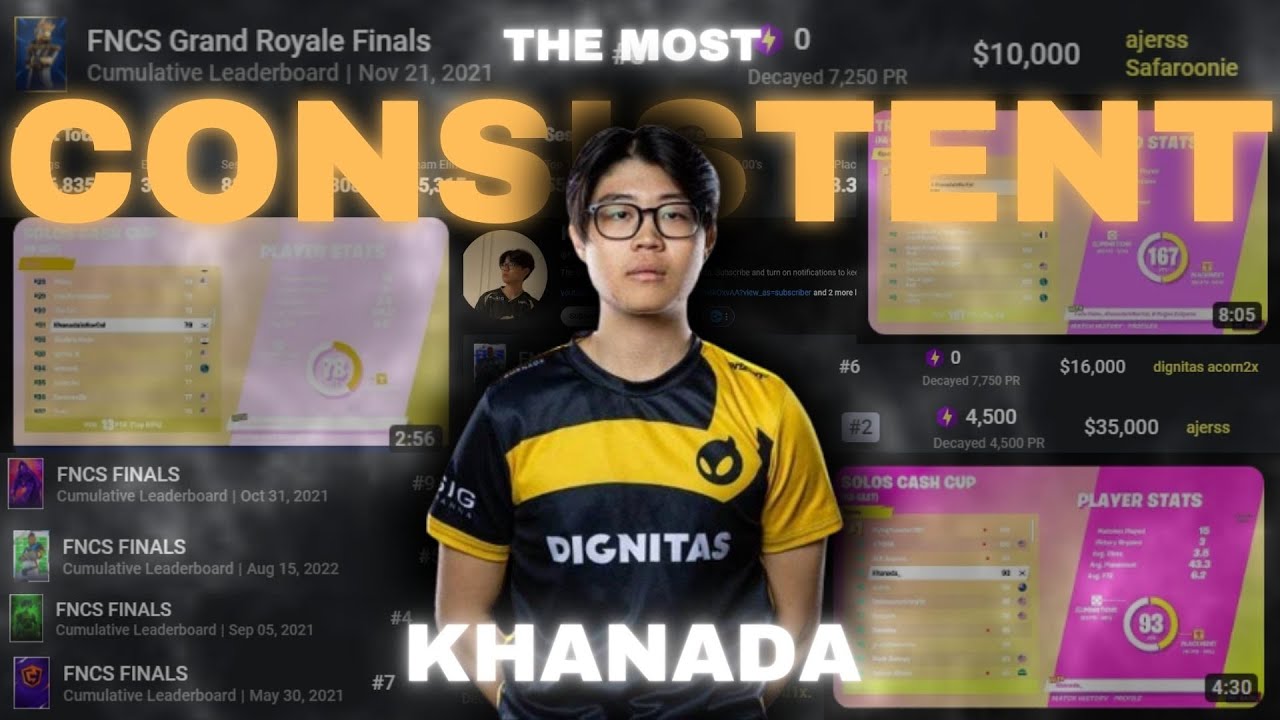 Khanada - Fortnite Salary, Net Worth, Player Information - CollegeNetWorth.com