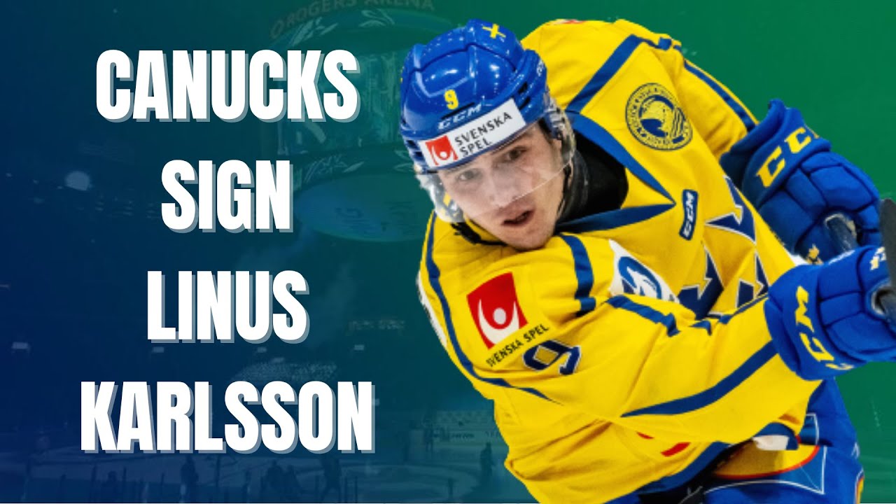 Linus Karlsson NHL - Net Worth, Contract, Detailed Information ...