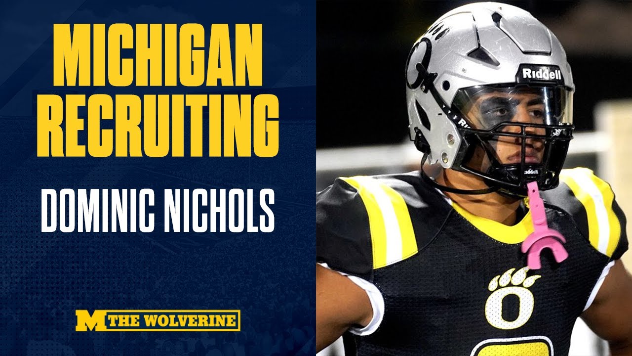 Dominic Nichols - Michigan NIL Deals, Net Worth, Player Information ...