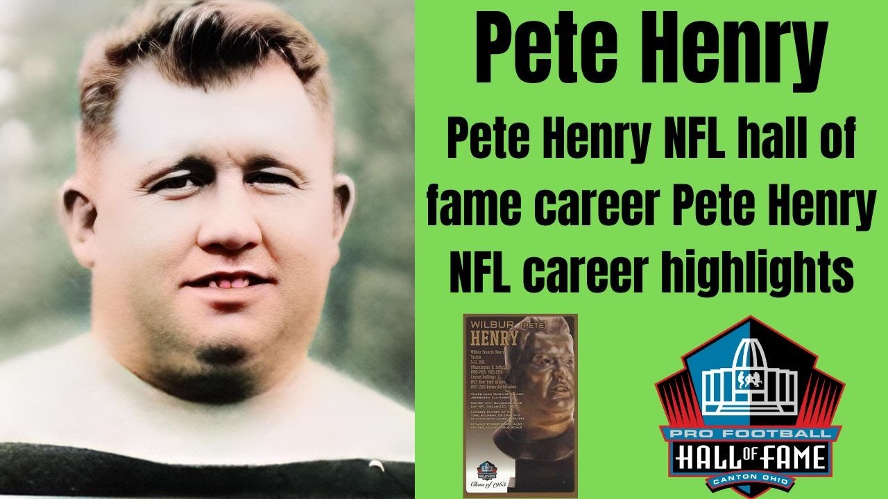Pete Henry - Football Hall of Famer: Net Worth, Detailed Information - CollegeNetWorth.com