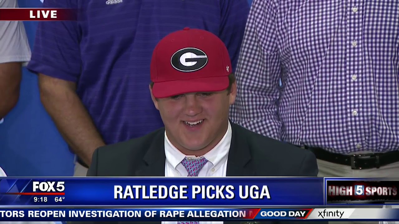 Tate Ratledge - Georgia NIL Deals, Net Worth, Player Information ...