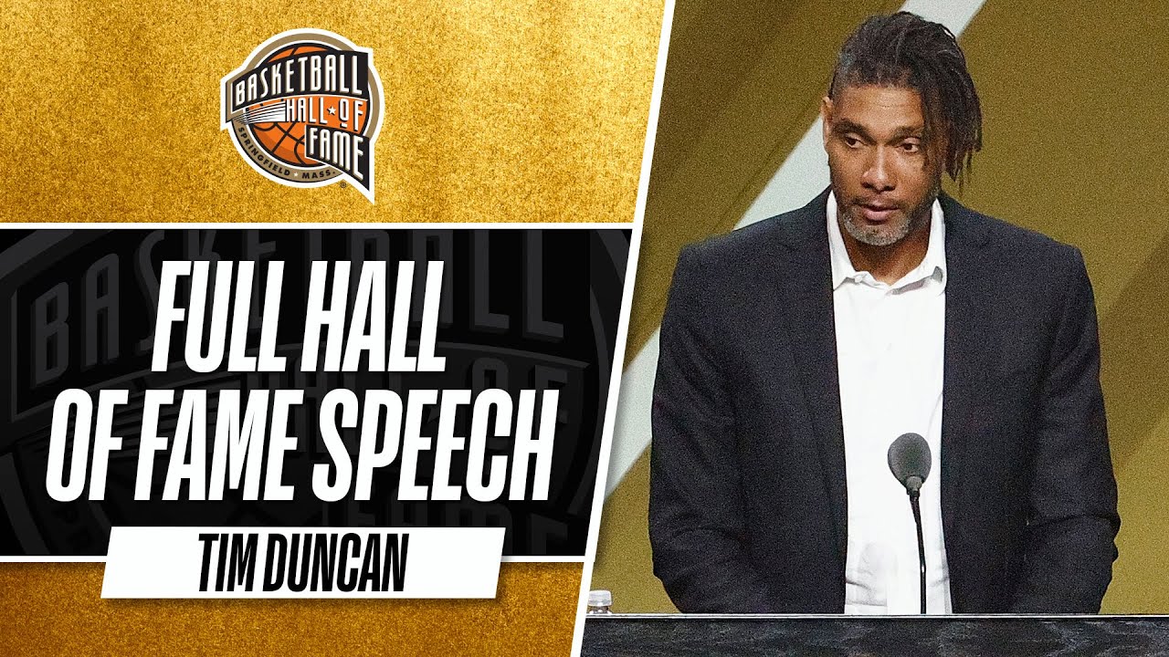 Tim Duncan - Basketball Hall of Famer: Net Worth, Detailed Information ...