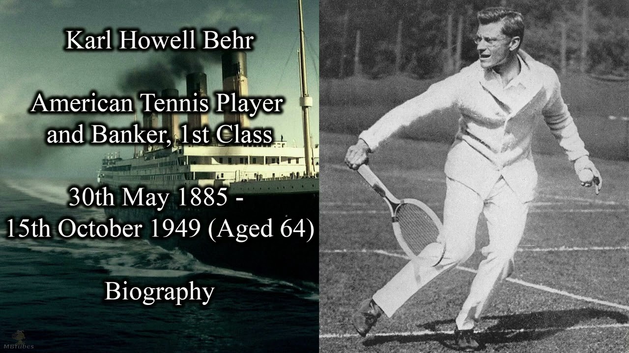 Karl Behr - Tennis Player Net Worth, Contract, Detailed Information ...