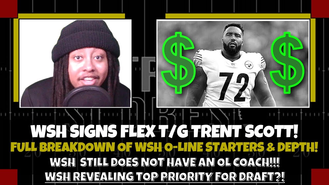 Trent Scott - Washington Commanders Net Worth, Contract, Detailed ...