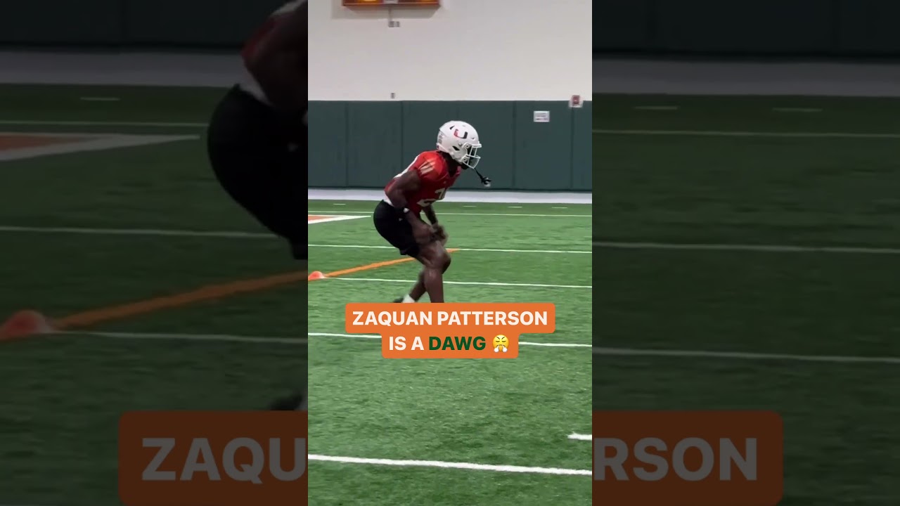 Zaquan Patterson - Miami (FL) NIL Deals, Net Worth, Player Information ...