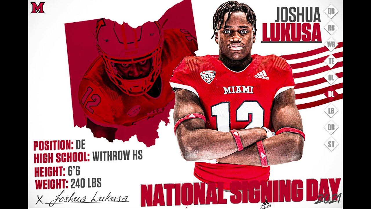 Josh Lukusa - Miami (OH) NIL Deals, Net Worth, Player Information ...