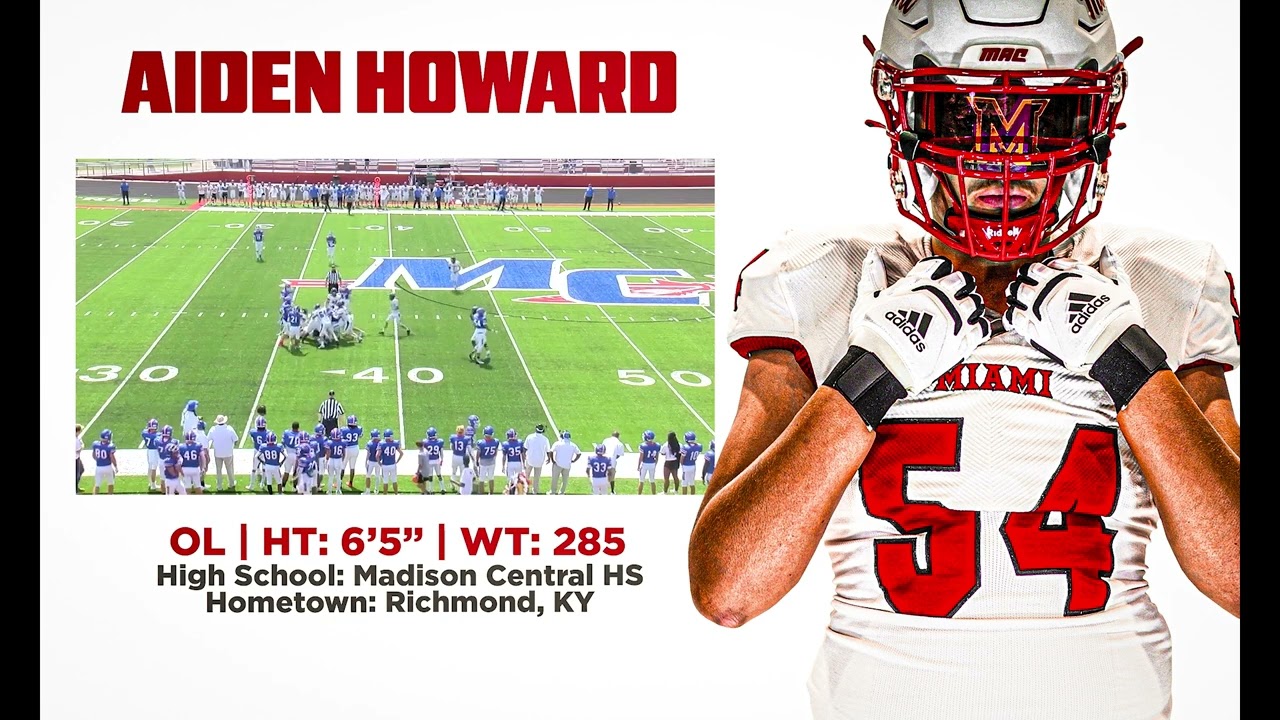 Aiden Howard - Miami (OH) NIL Deals, Net Worth, Player Information ...