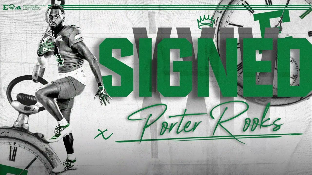 Porter Rooks - Eastern Michigan NIL Deals, Net Worth, Player ...