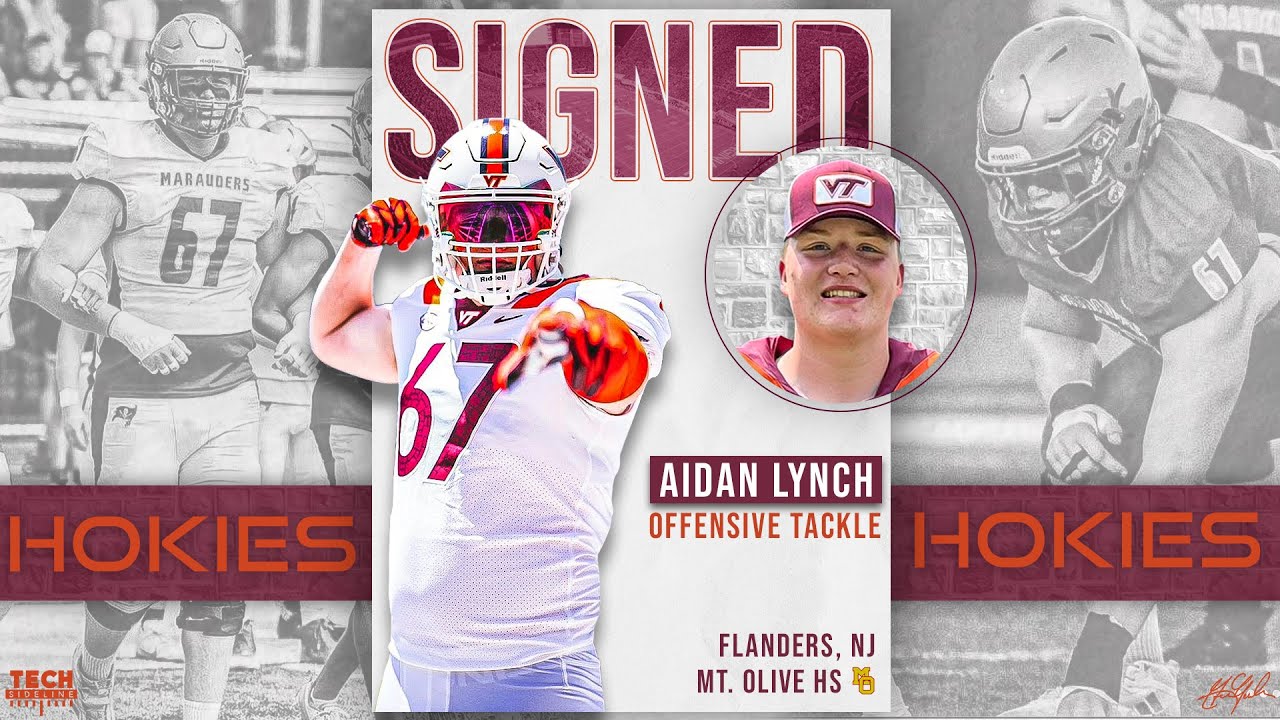 Aidan Lynch - Virginia Tech NIL Deals, Net Worth, Player Information - CollegeNetWorth.com
