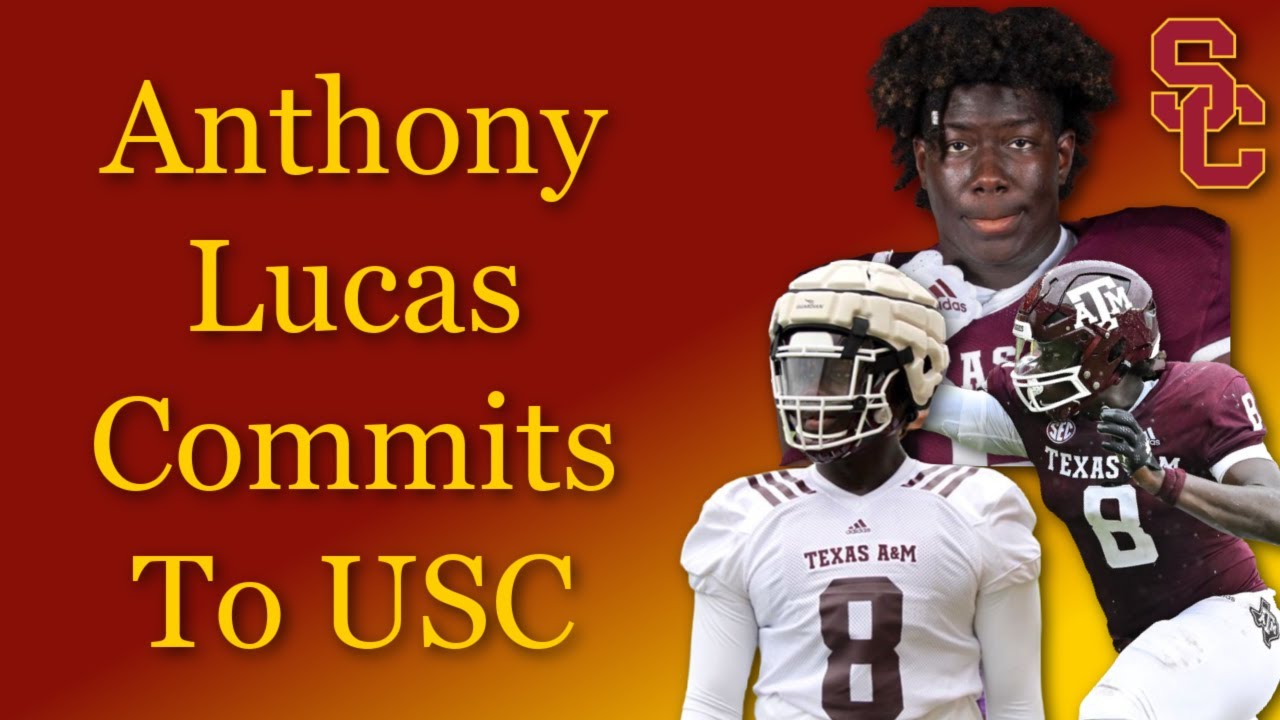 Anthony Lucas - USC NIL Deals, Net Worth, Player Information - CollegeNetWorth.com