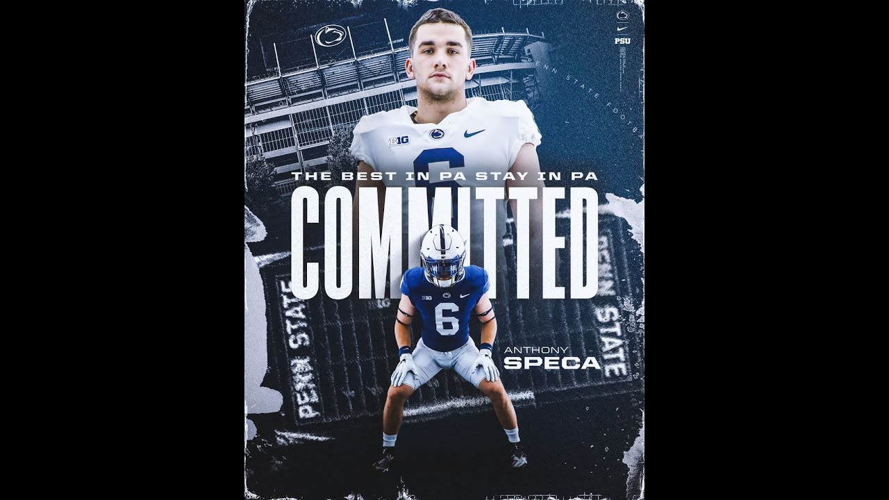 Anthony Speca - Penn State NIL Deals, Net Worth, Player Information ...