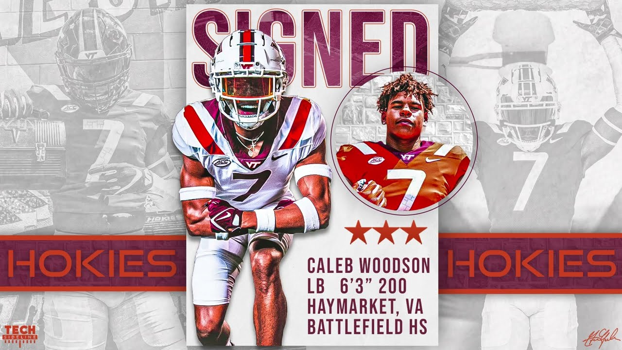 Caleb Woodson - Virginia Tech NIL Deals, Net Worth, Player Information ...
