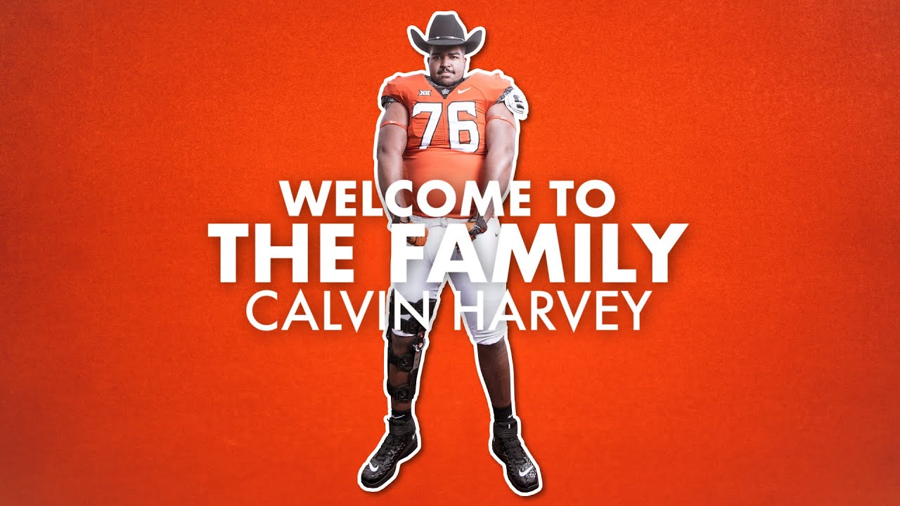 Calvin Harvey - Oklahoma State NIL Deals, Net Worth, Player Information ...