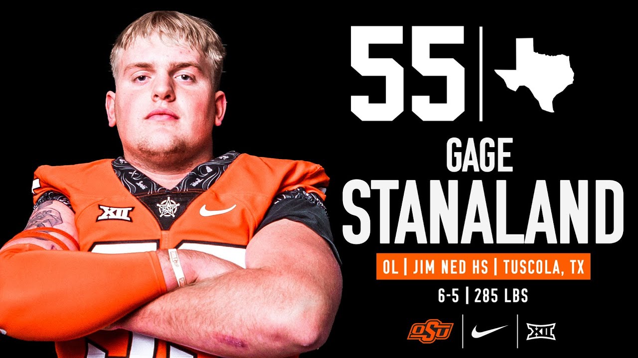 Gage Stanaland - Oklahoma State NIL Deals, Net Worth, Player ...