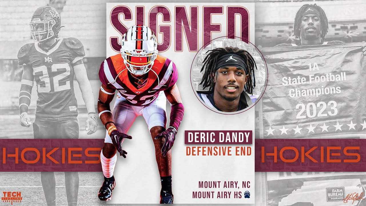 Deric Dandy - Virginia Tech NIL Deals, Net Worth, Player Information ...