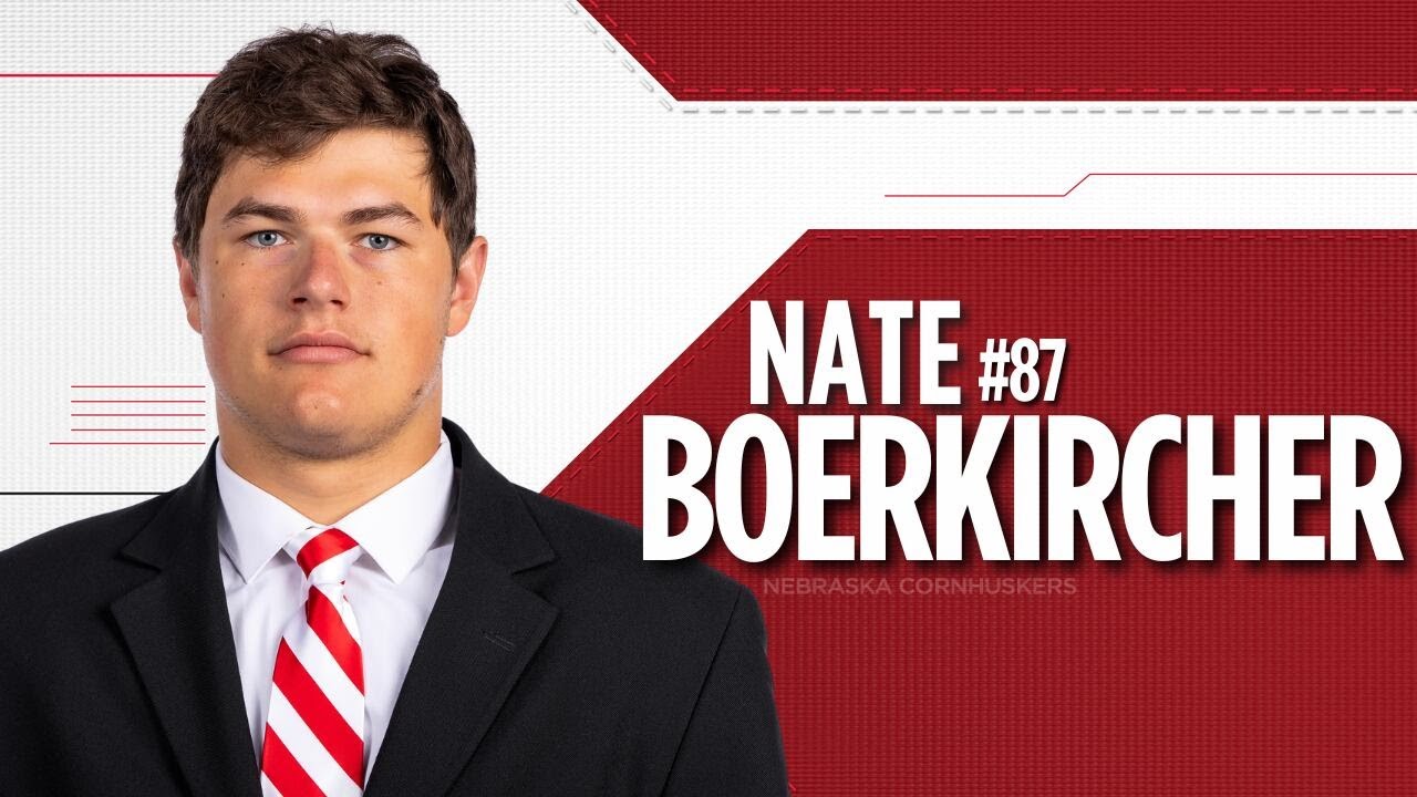 Nate Boerkircher - Nebraska NIL Deals, Net Worth, Player Information - CollegeNetWorth.com