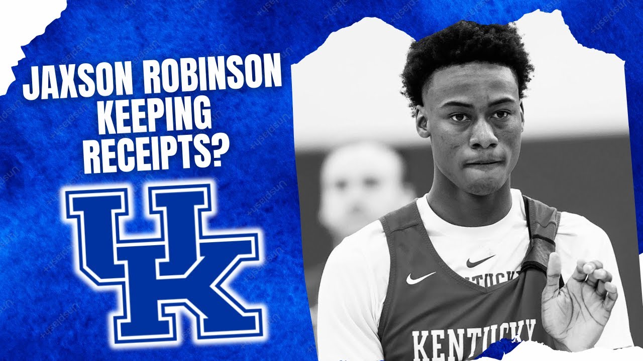 Jaxson Robinson - Kentucky NIL Deals, Net Worth, Player Information ...