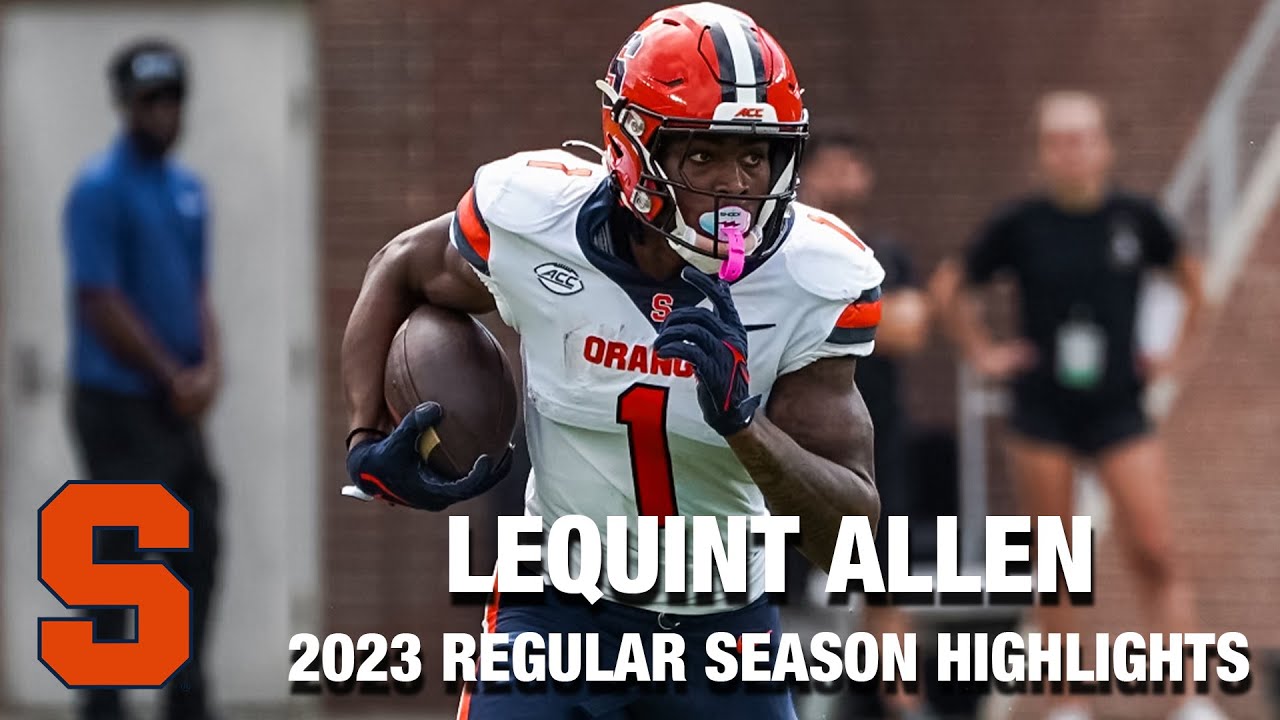 LeQuint Allen - Syracuse NIL Deals, Net Worth, Player Information ...