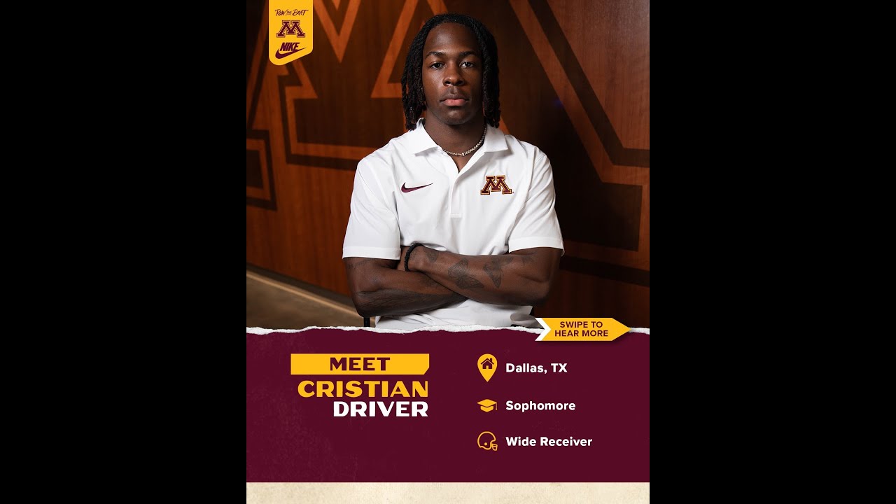 Cristian Driver - Minnesota NIL Deals, Net Worth, Player Information ...