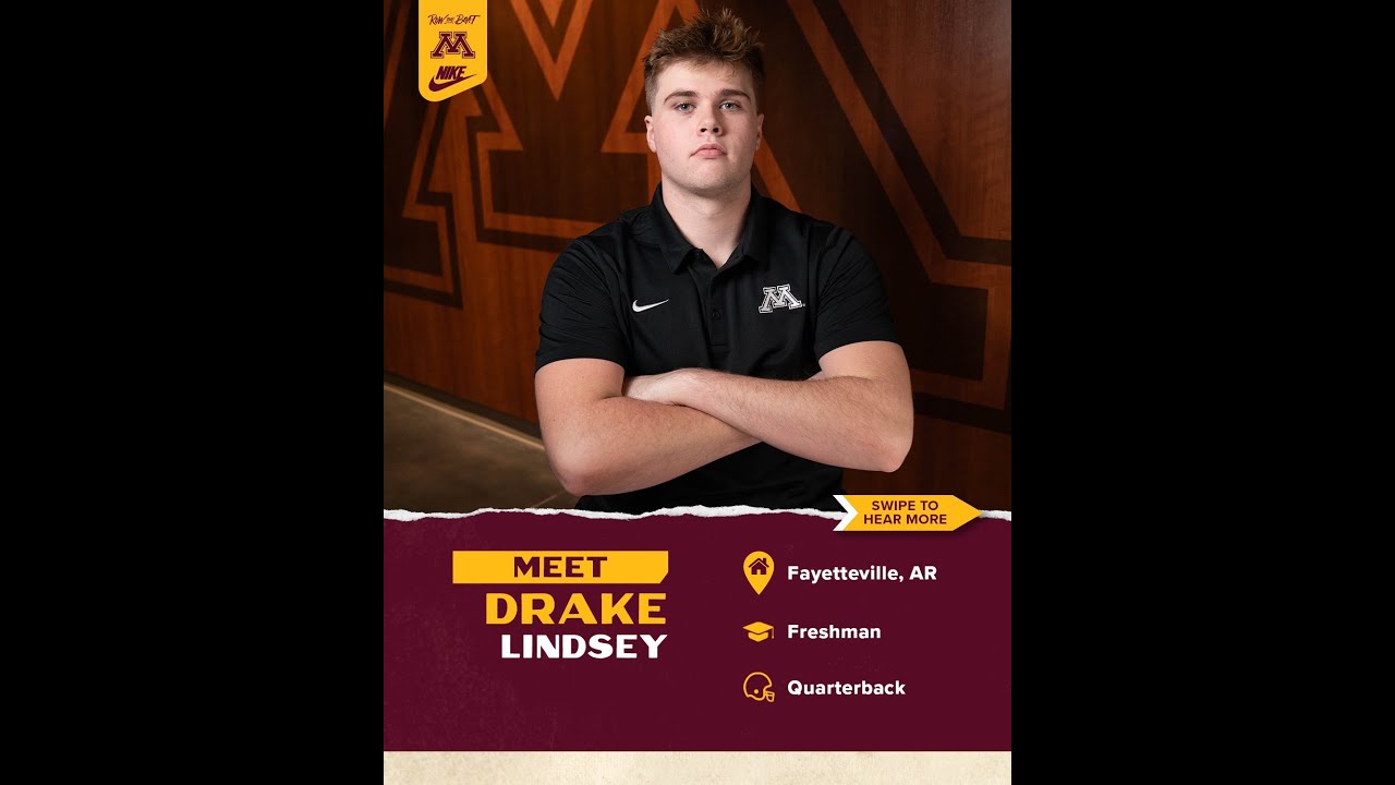Drake Lindsey - Minnesota NIL Deals, Net Worth, Player Information ...
