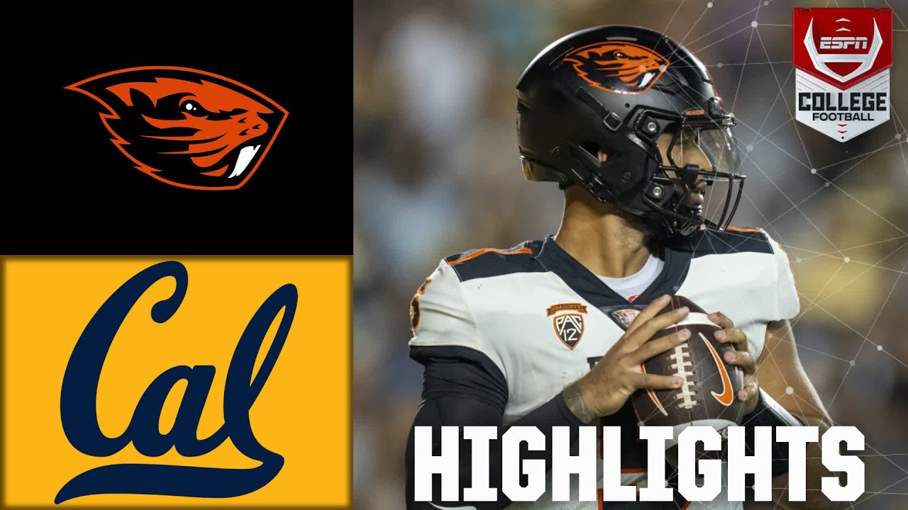 Oregon State vs California - Saturday, October 26, 2024 Preview: Key ...