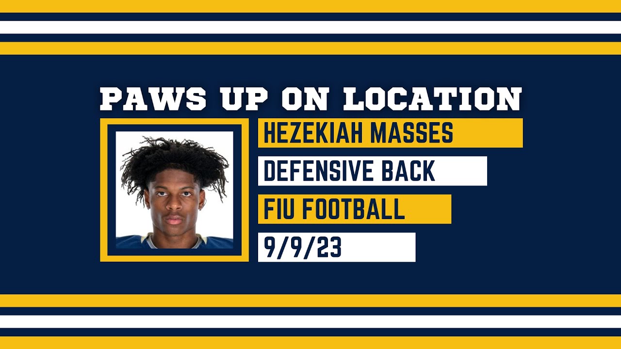 Hezekiah Masses - FIU NIL Deals, Net Worth, Player Information ...