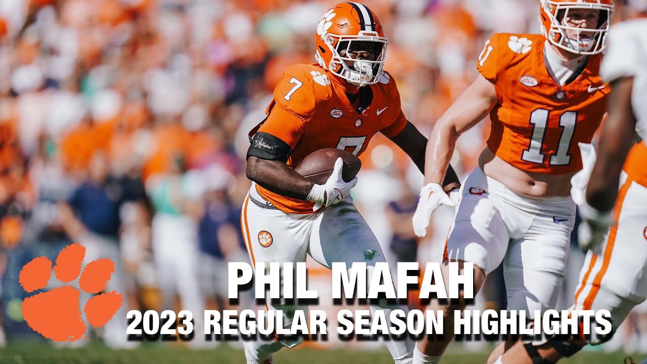 Phil Mafah - Clemson NIL Deals, Net Worth, Player Information ...