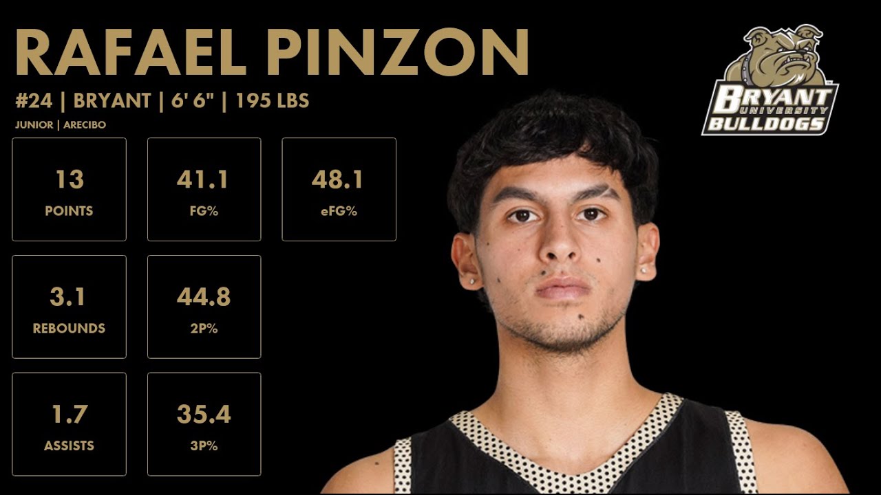 Rafael Pinzon - Bryant NIL Deals, Net Worth, Player Information ...