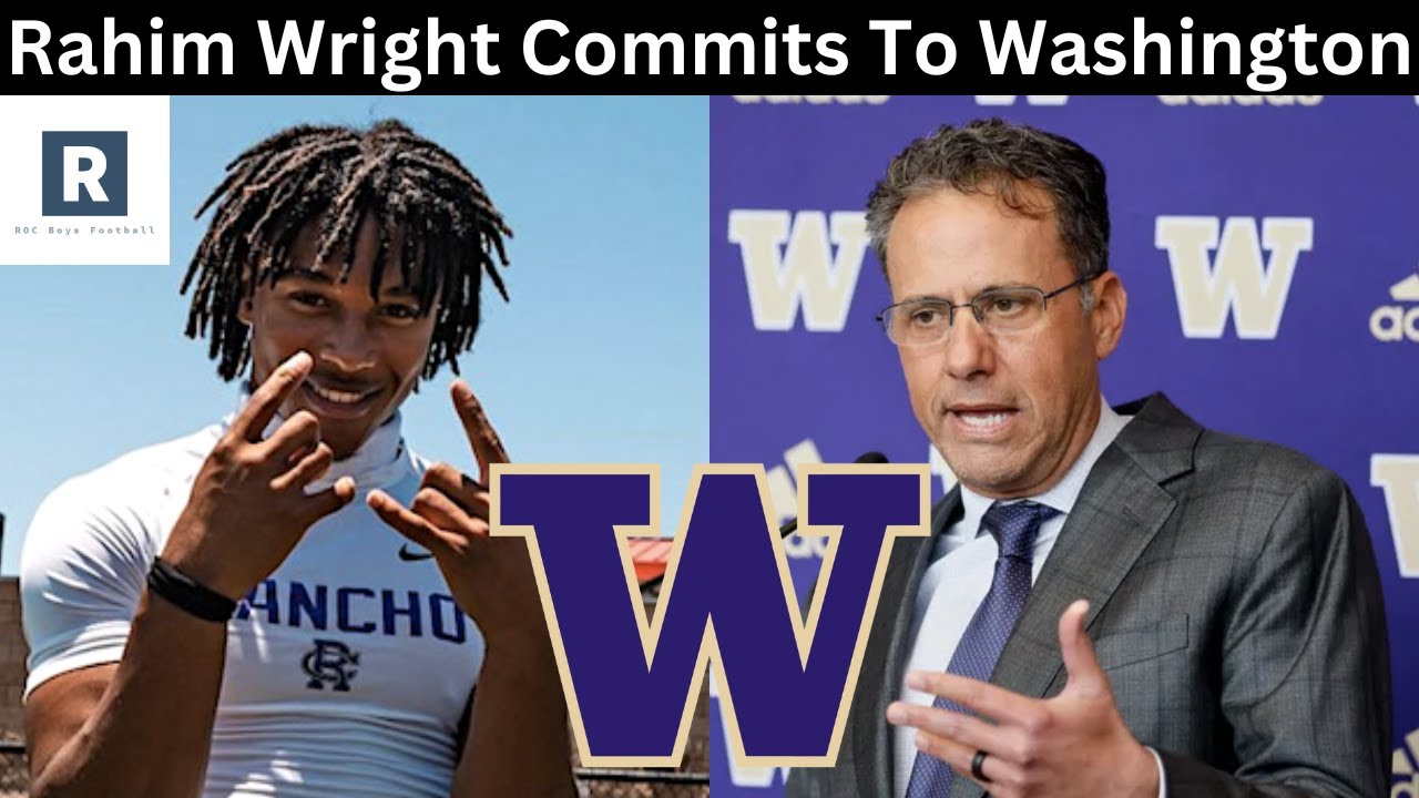 Rahim Wright II - Washington NIL Deals, Net Worth, Player Information ...