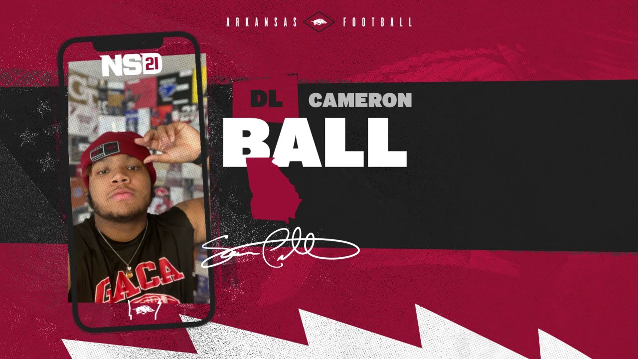 Cameron Ball - Arkansas NIL Deals, Net Worth, Player Information ...