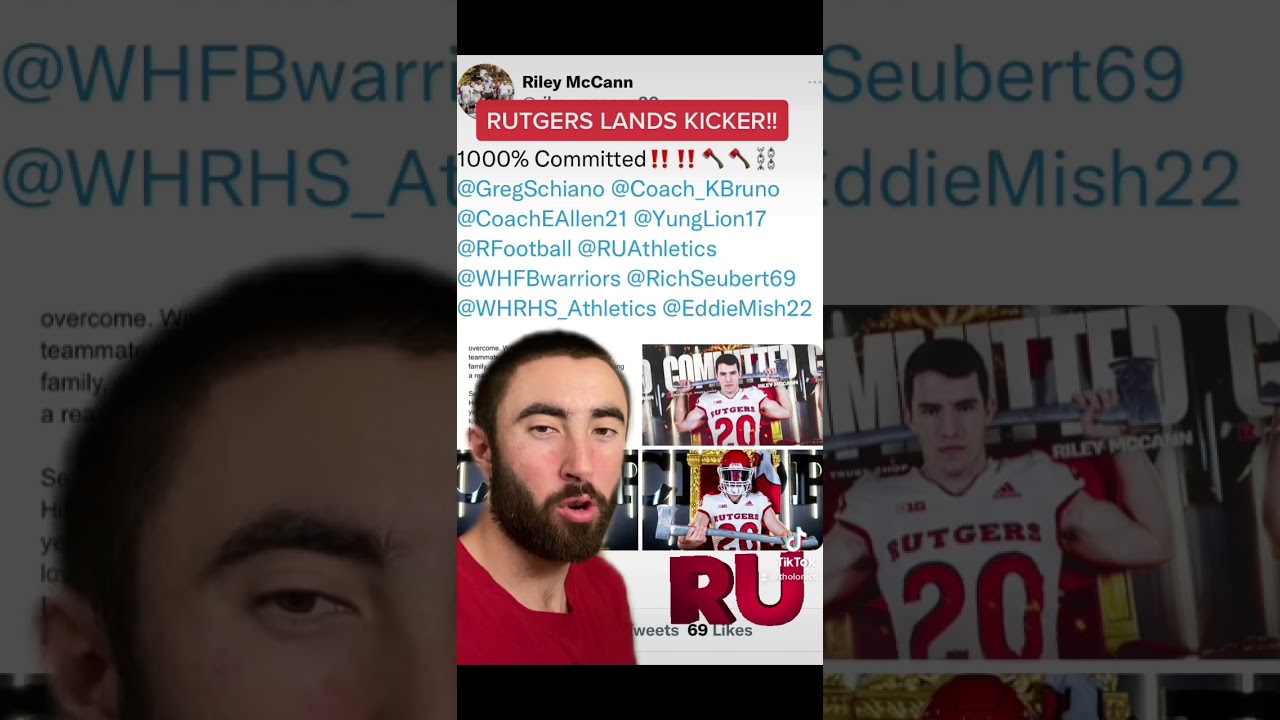 Riley McCann - Rutgers NIL Deals, Net Worth, Player Information ...