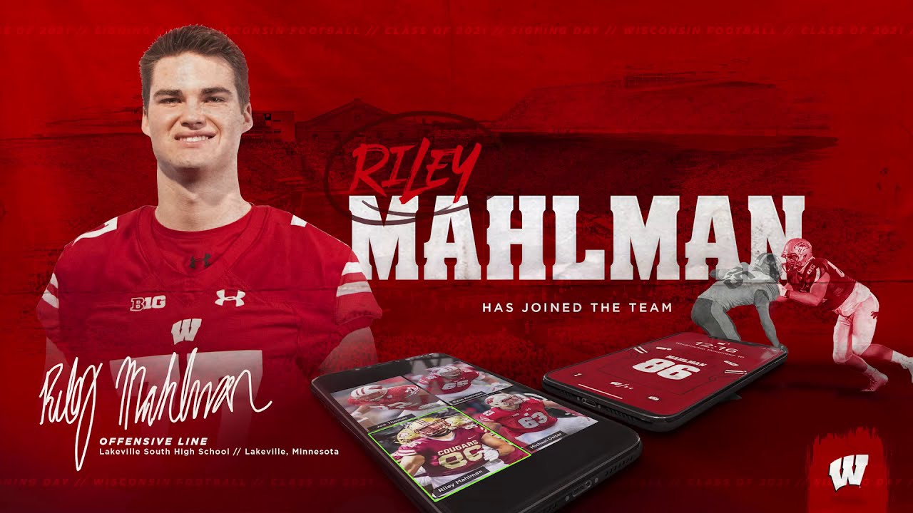 Riley Mahlman - Wisconsin NIL Deals, Net Worth, Player Information ...