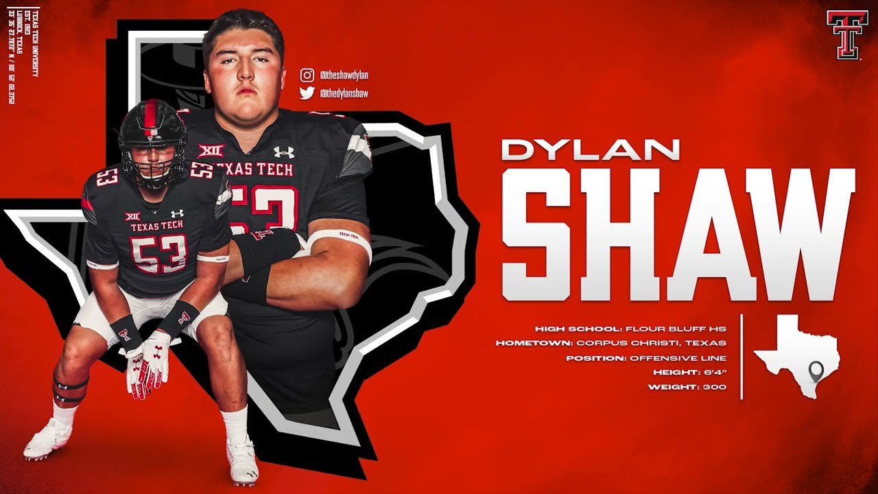 Dylan Shaw - Texas Tech NIL Deals, Net Worth, Player Information - CollegeNetWorth.com