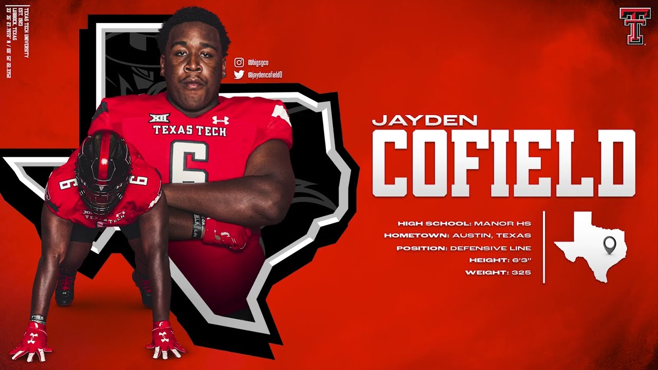 Jayden Cofield - Texas Tech NIL Deals, Net Worth, Player Information ...