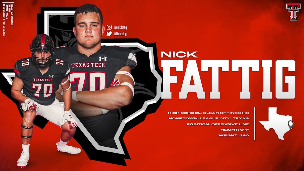Nick Fattig - Texas Tech NIL Deals, Net Worth, Player Information ...