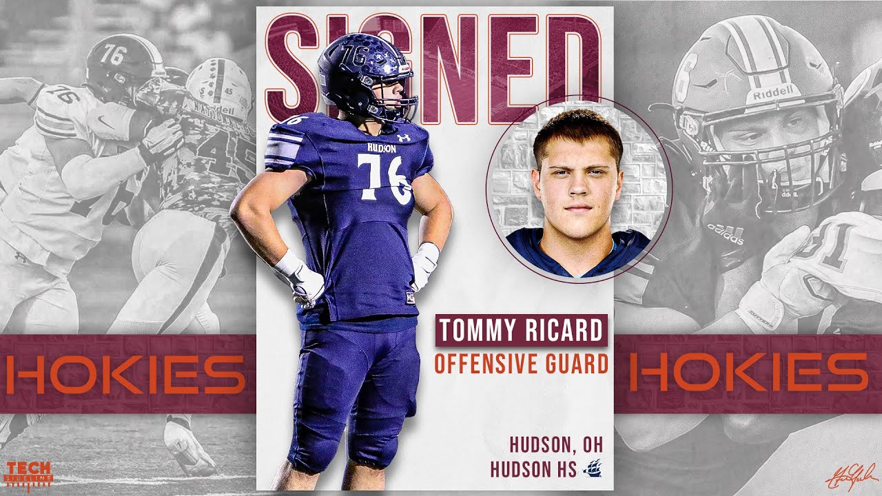 Tommy Ricard - Virginia Tech NIL Deals, Net Worth, Player Information ...